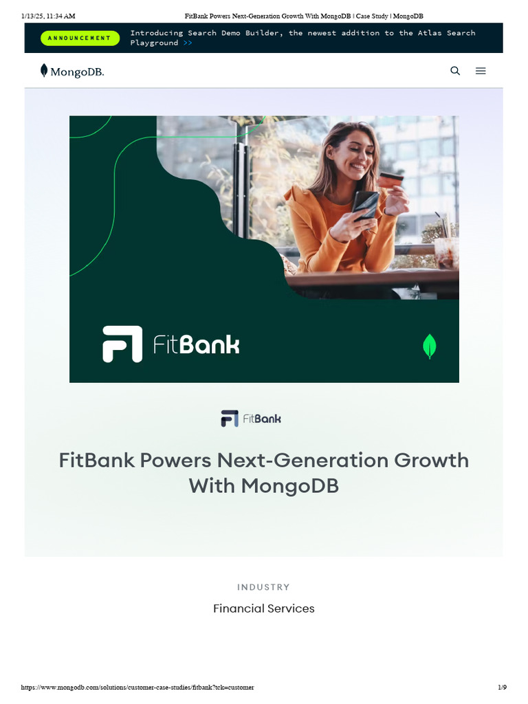 FitBank Powers Next-Generation Growth With MongoDB - Case Study ...