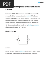 Understanding Electric Current Basics | PDF | Electric Current | Fuse (Electrical)