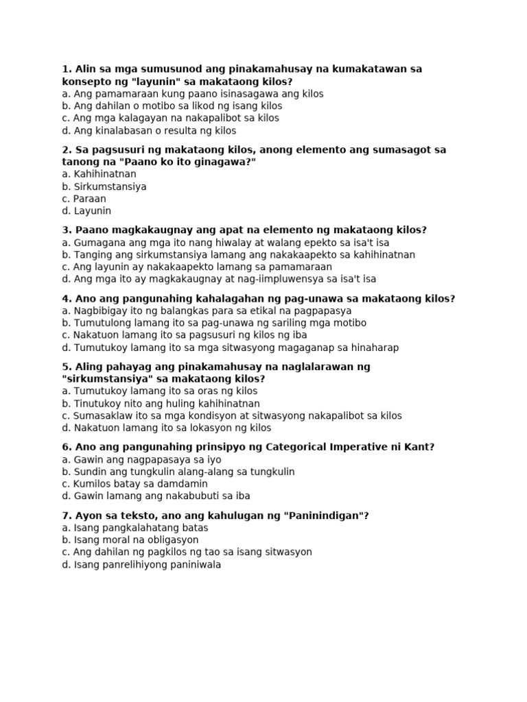 Reviewer Q2 Exam | PDF