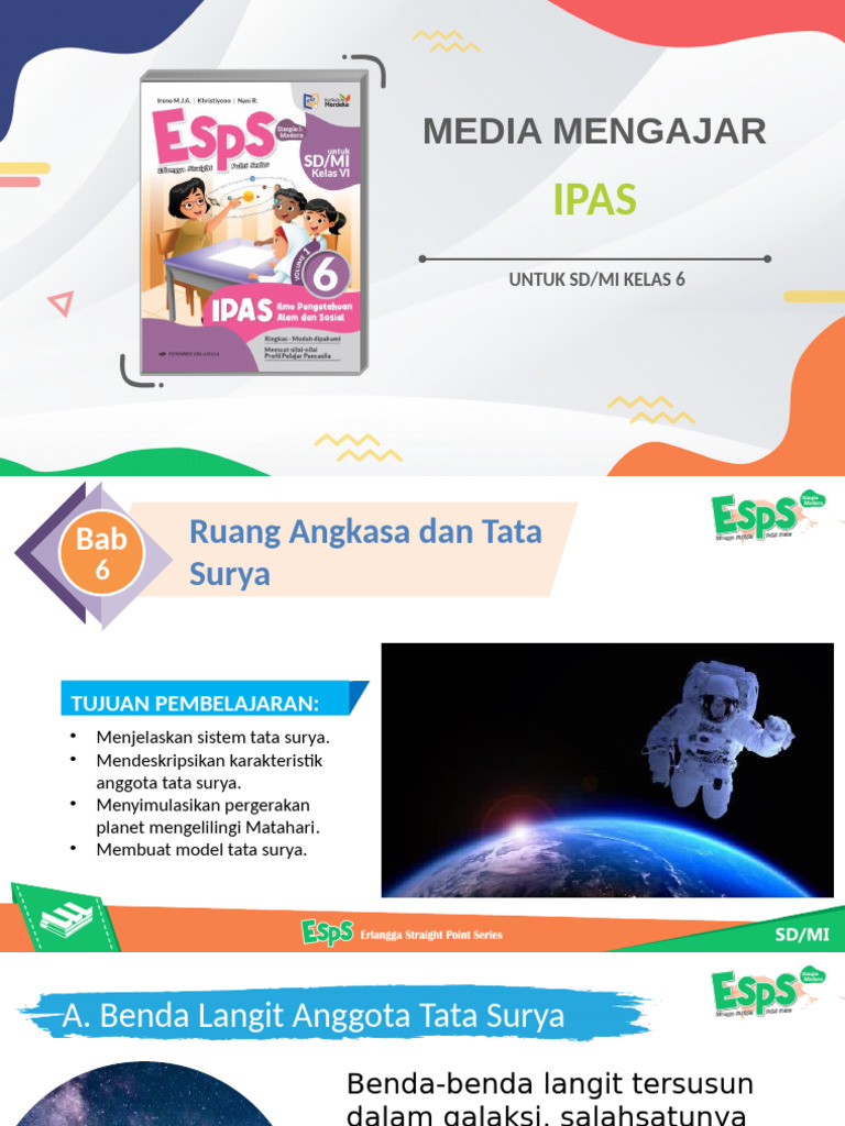 PPT IPAS 6 Ruang Angkasa Dan Tata Surya (Modulguruku - Com) | PDF