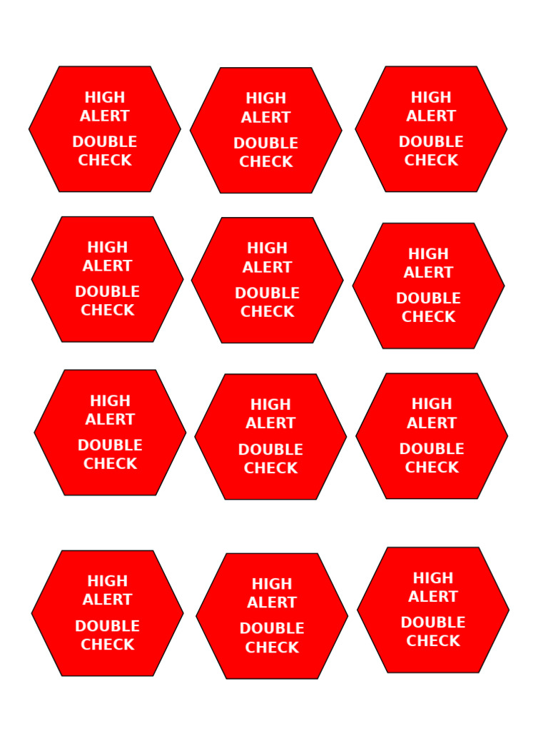 Stiker High Alert Dan Lasa | PDF