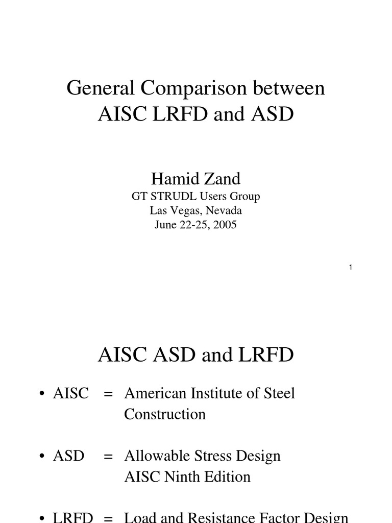 ASD VS LRFD | Structural Load | Buckling