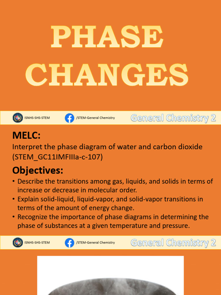 Lesson 3 Phase Changes | PDF | Phase (Matter) | Melting Point