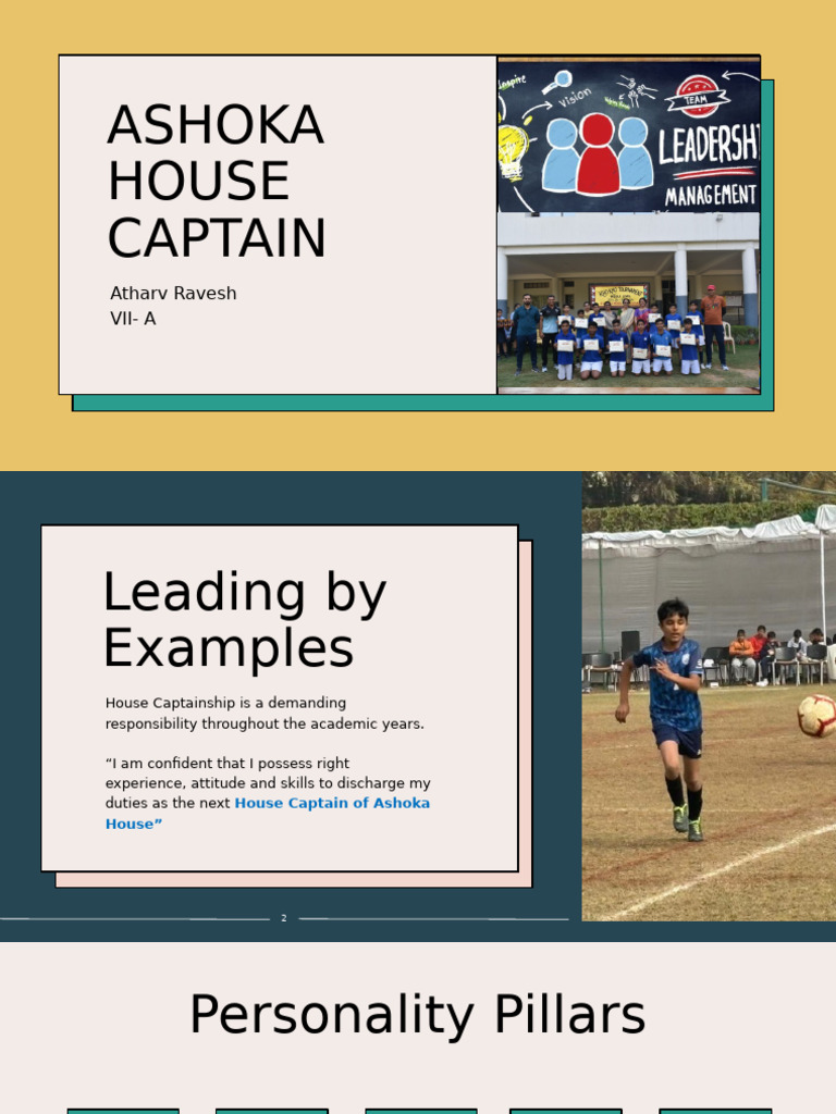 Ashoka House Captain Nominee | PDF