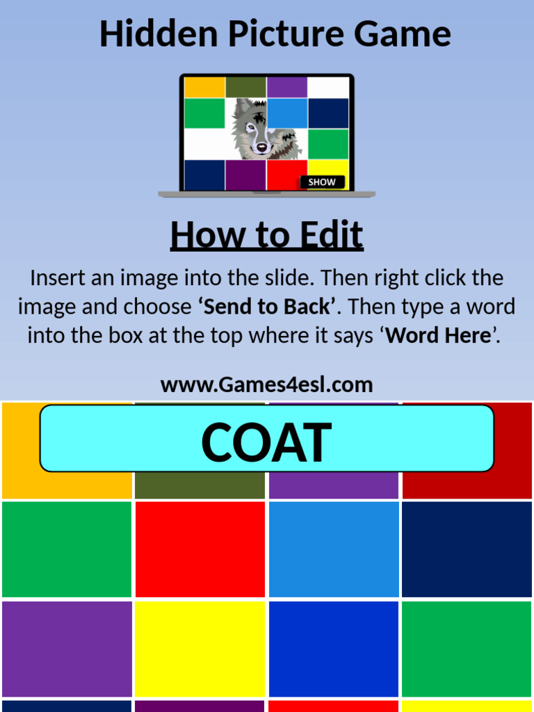 Clothes Hidden Picture | PDF