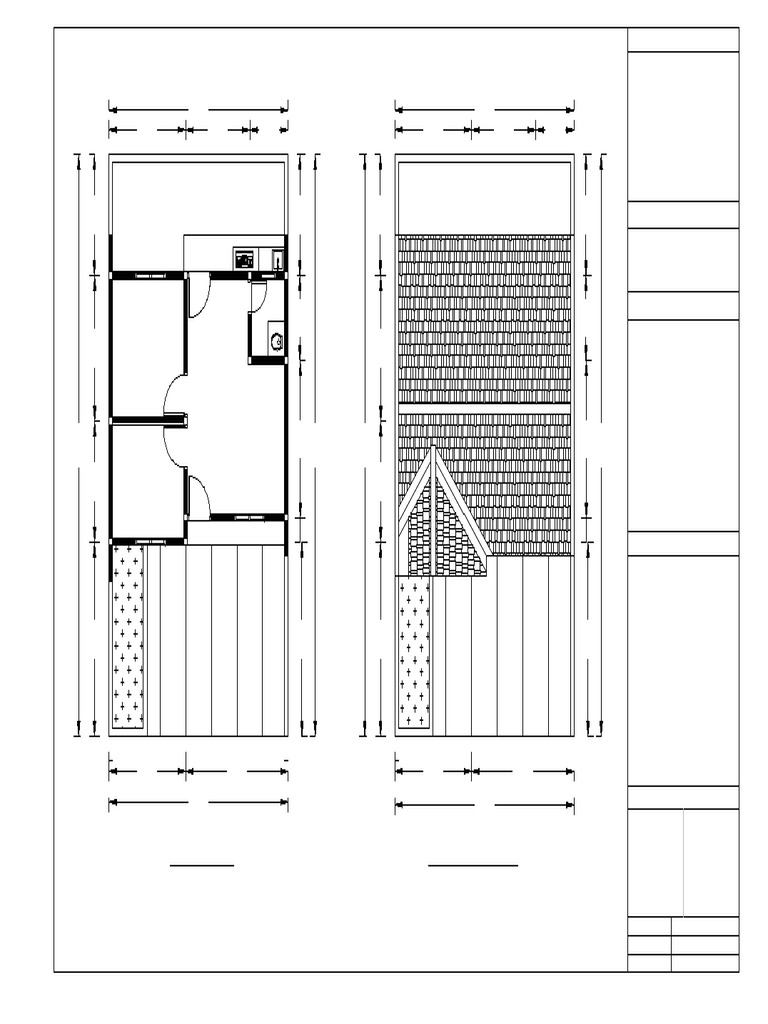 Maos Denah 36 Standar | PDF