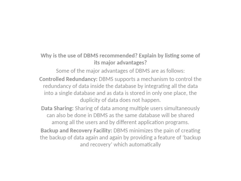 major advantages | PDF