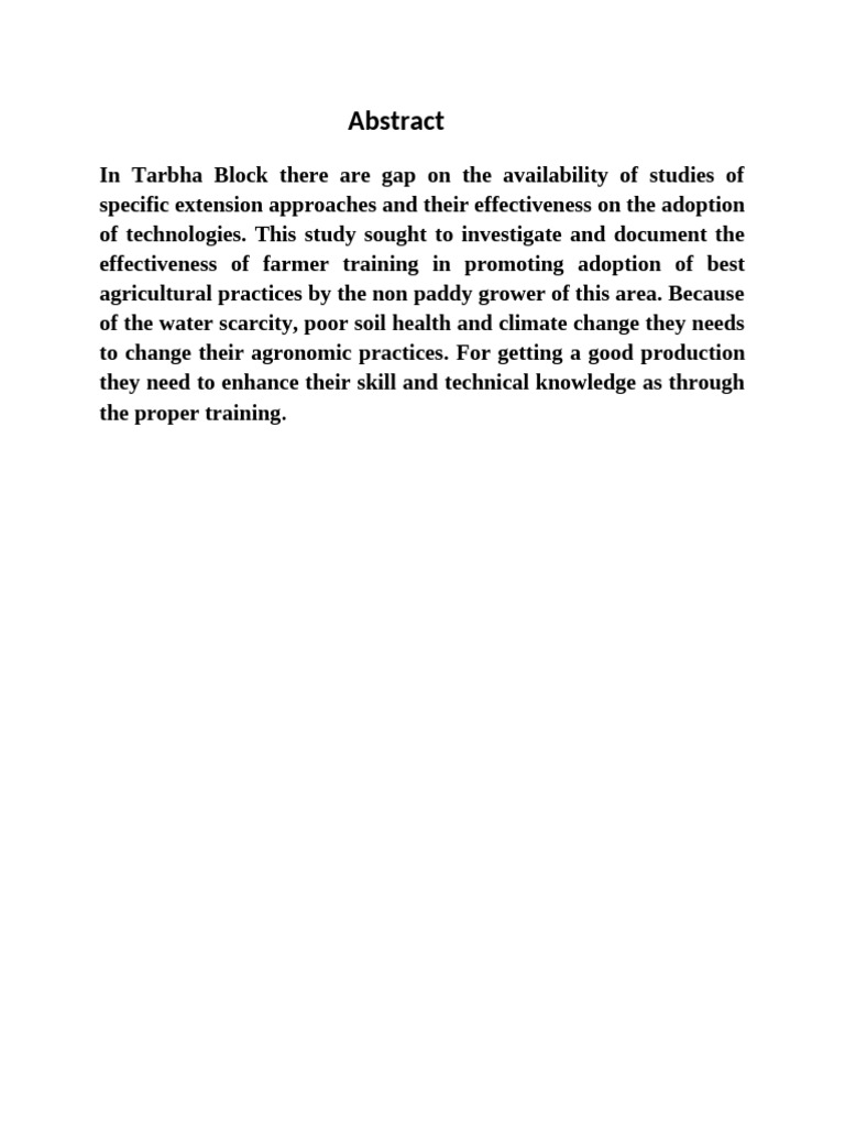 6 Reports of POP Meeting of Budelmunda | PDF | Agriculture | Horticulture