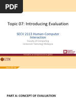 DECIDE Framework for Evaluation in HCI | PDF | Usability | Evaluation