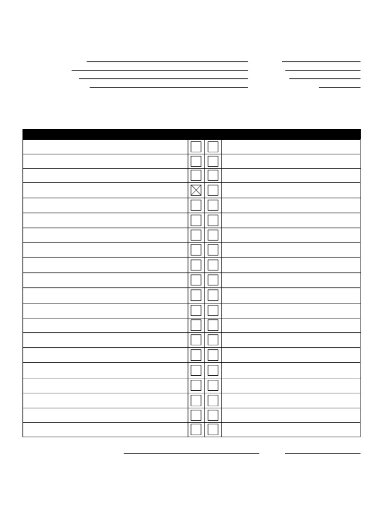 Excavation Inspection Checklist | PDF | Trench