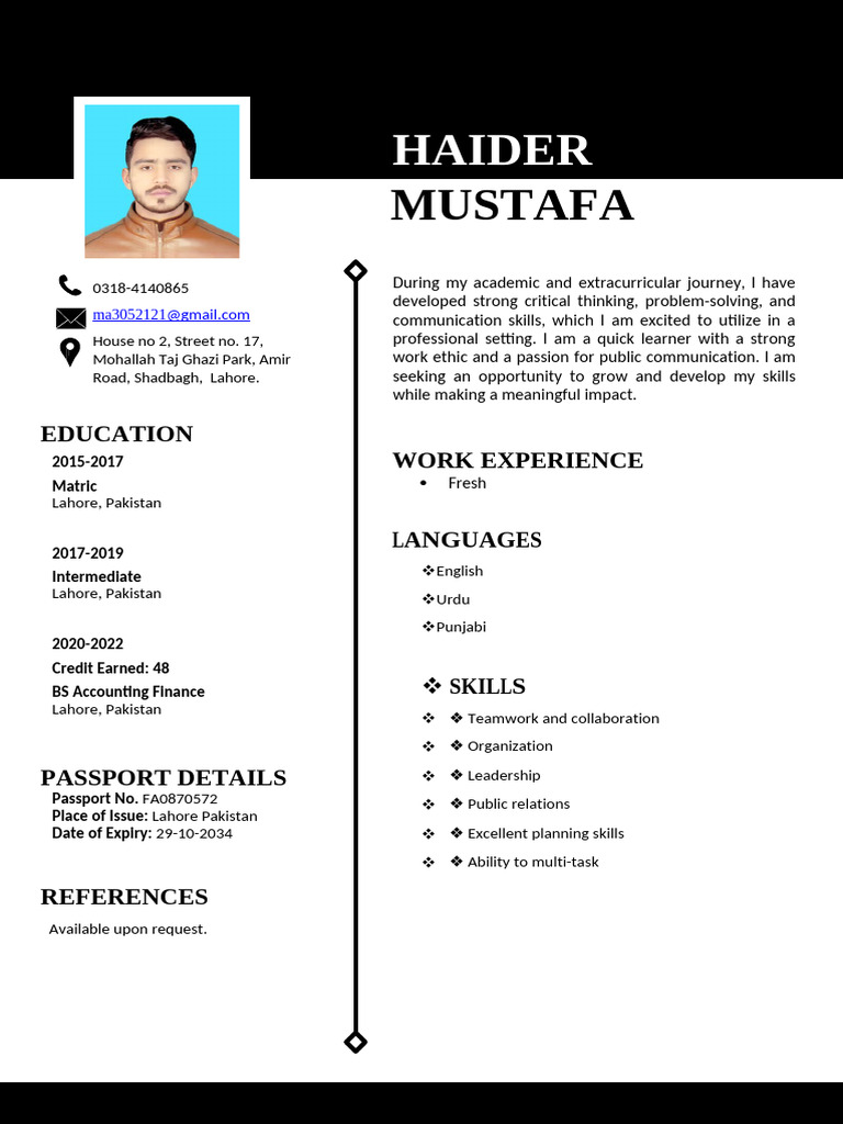 Haider Mustafa | PDF