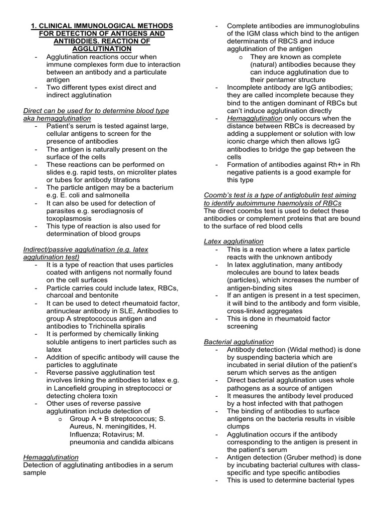 Immunology Notes | PDF | T Cell | Immune System