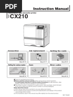 CD800 User Reference Guide | PDF | Printer (Computing) | Computer Science