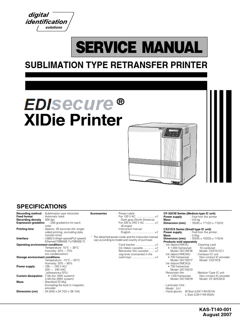 Edisecure XIDie | PDF | Electrical Connector | Insulator (Electricity)