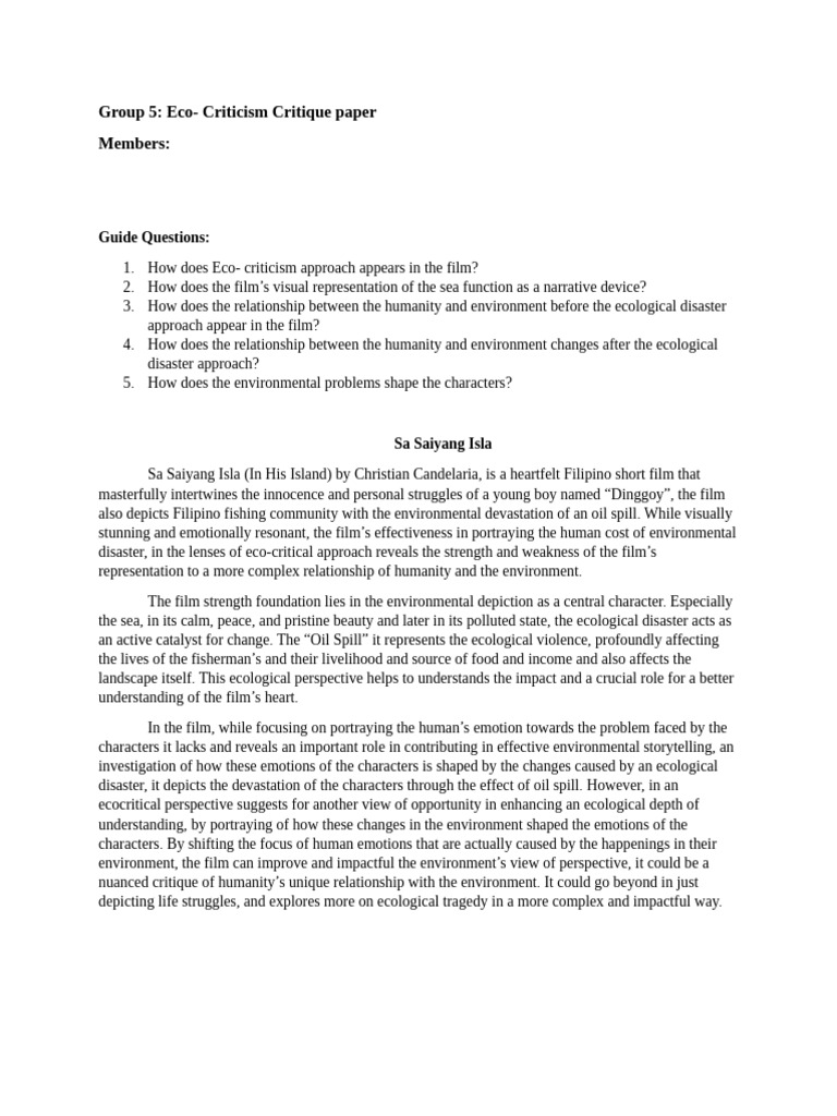 EAPP | PDF | Ecology | Natural Environment