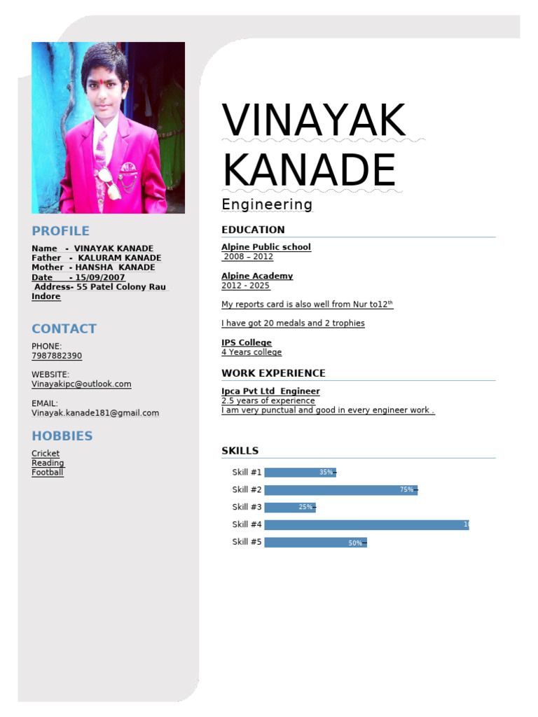 Vinayak Kanade | PDF