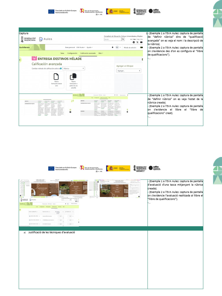 Plantilla Tasca C Val | PDF