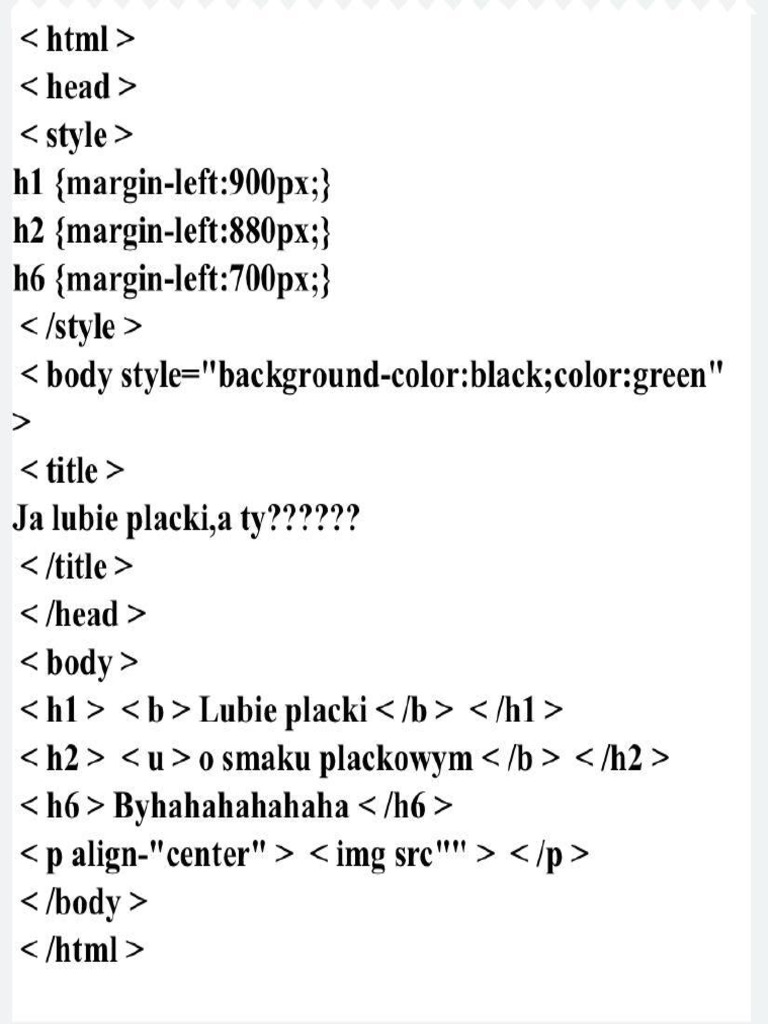 Informatyka Strona HTML | PDF