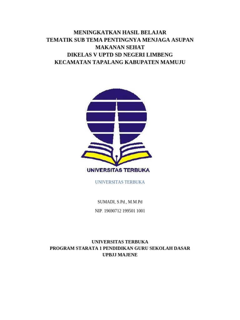 Format Halaman Judul Laporan PKP | PDF