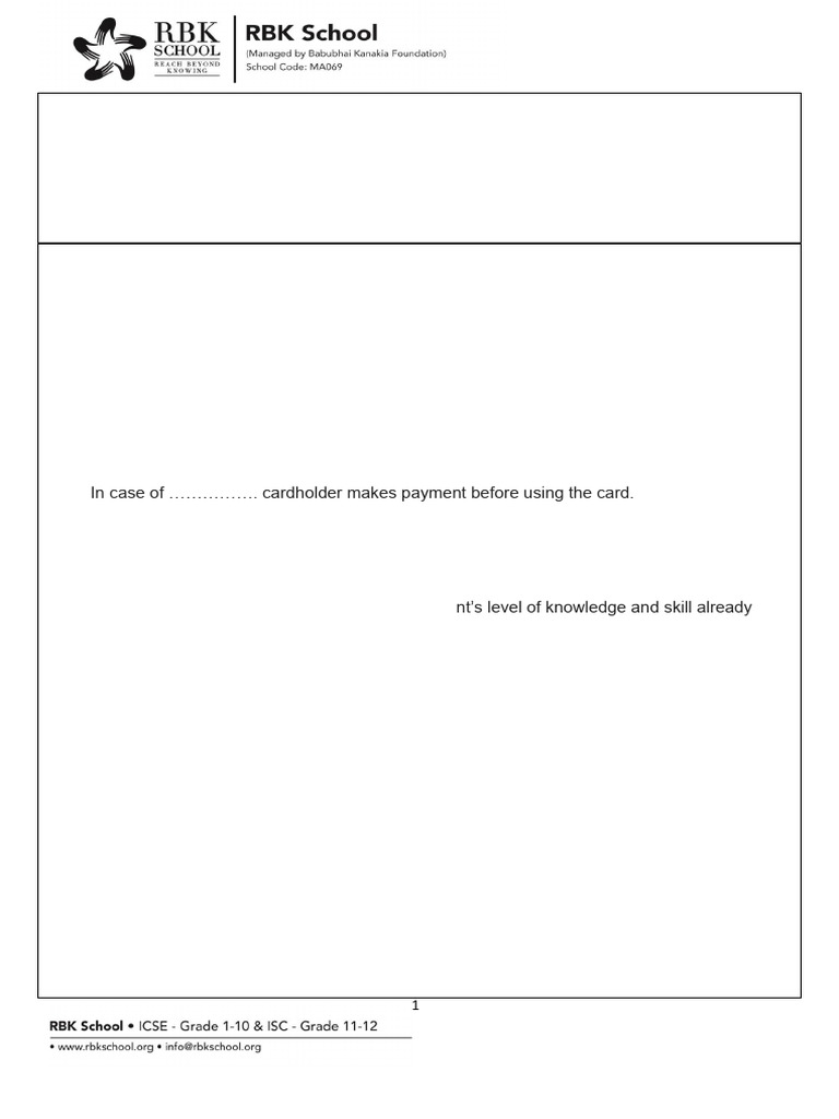 GRADE 10 1st Prelim CS QP 2024-25 - 241230 - 210631 | PDF | Credit Card ...