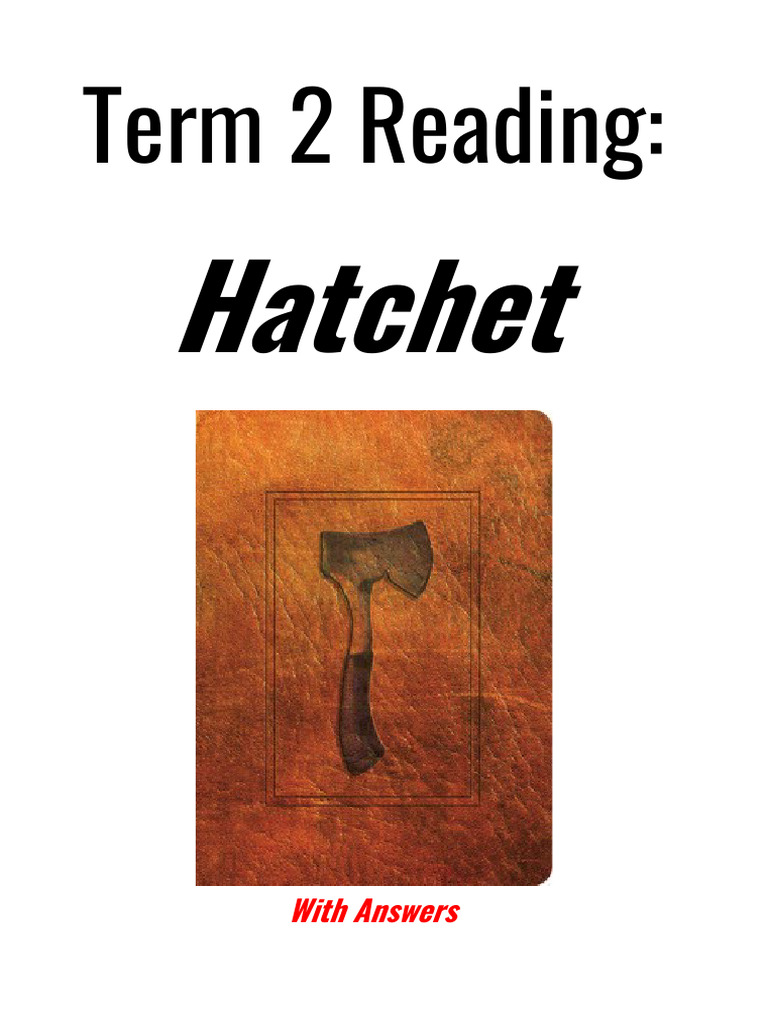Hatchet Booklet 1 (CH 1-4) Answers | PDF