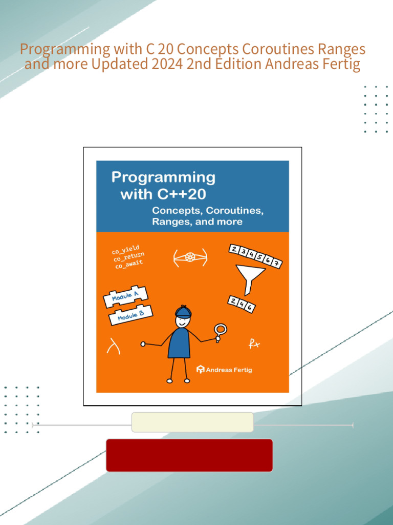 Programming With C 20 Concepts Coroutines Ranges And More Updated 2024 8024