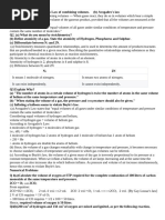 Eudiometry: Gas Volume Calculations | PDF | Gases | Combustion