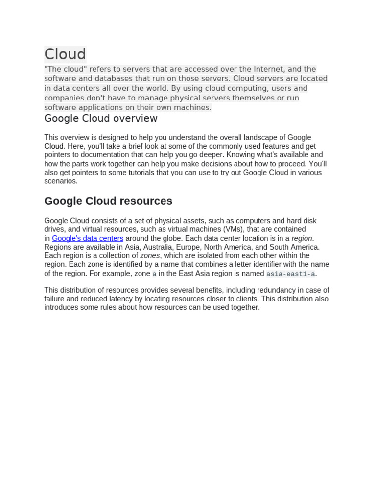 186 - Google Cloud | PDF