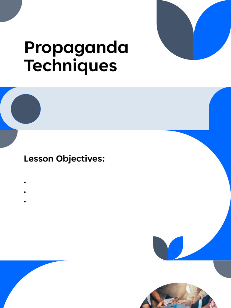 Q3 W2 Propaganda-Technique PDF | PDF | Propaganda | Cognition