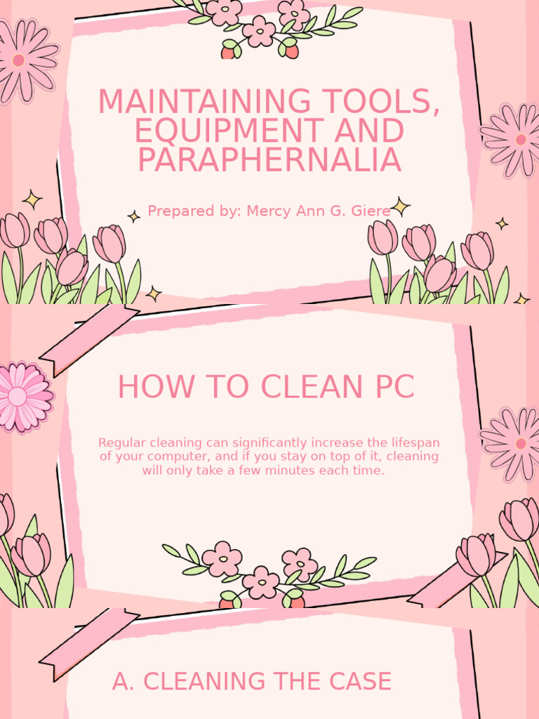 Lesson 2 Maintaining Tools FOS | PDF