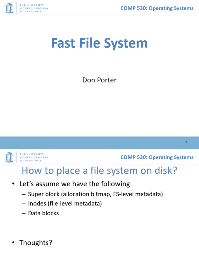Ffs | PDF | Information Retrieval | Operating System Technology