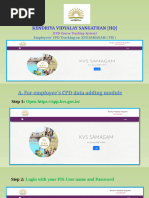 Guidelines For Tracking 50 Hours of CPD Through KVS Samagam Portal (PIS ...