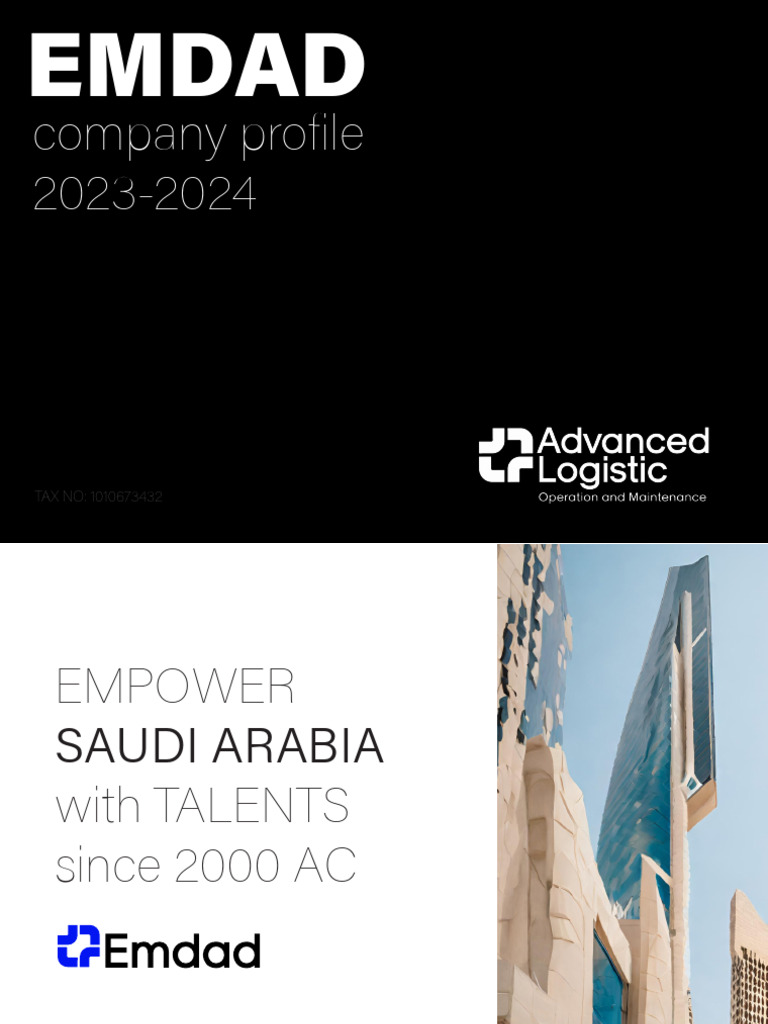 EMDAD Company Profile 2024 | PDF | Human Resources | Business