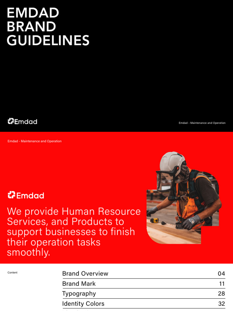 EMDAD - Brand Guidelines | PDF