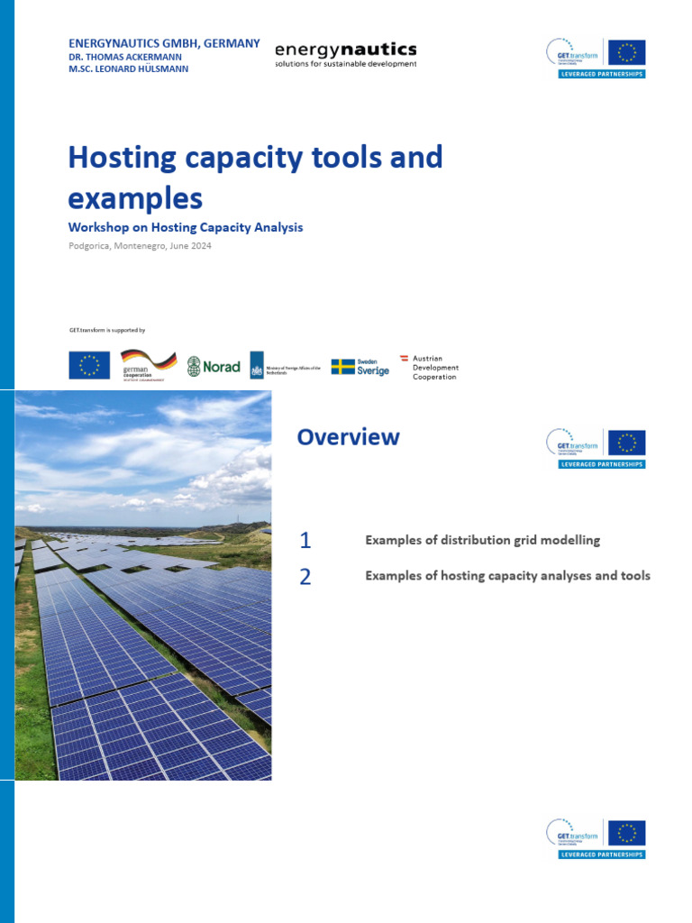 Day2_3_Hosting capacity tools and examples | PDF | Geographic ...