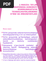 HTML - Dasturida Web Sahifa - Yaratish | PDF