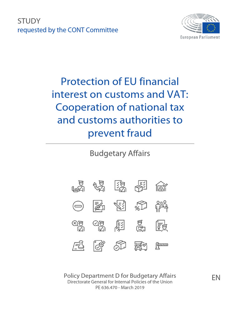 Customs and VAT Fraud - EN | PDF | Customs | European Union