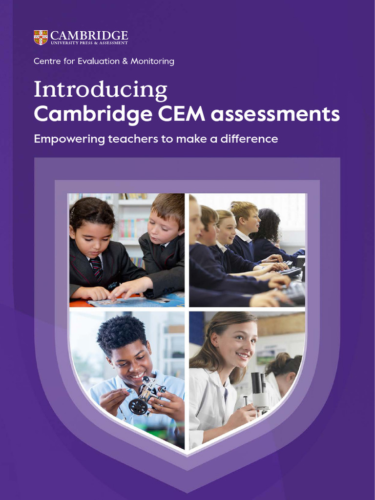 Empowering Educators with CEM | PDF | Educational Assessment | Teachers