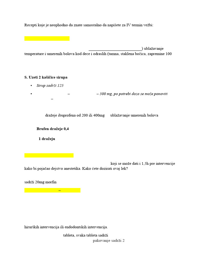 Recepti | PDF