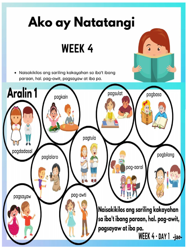 Mga Ginagawa Sa Paaralan | PDF