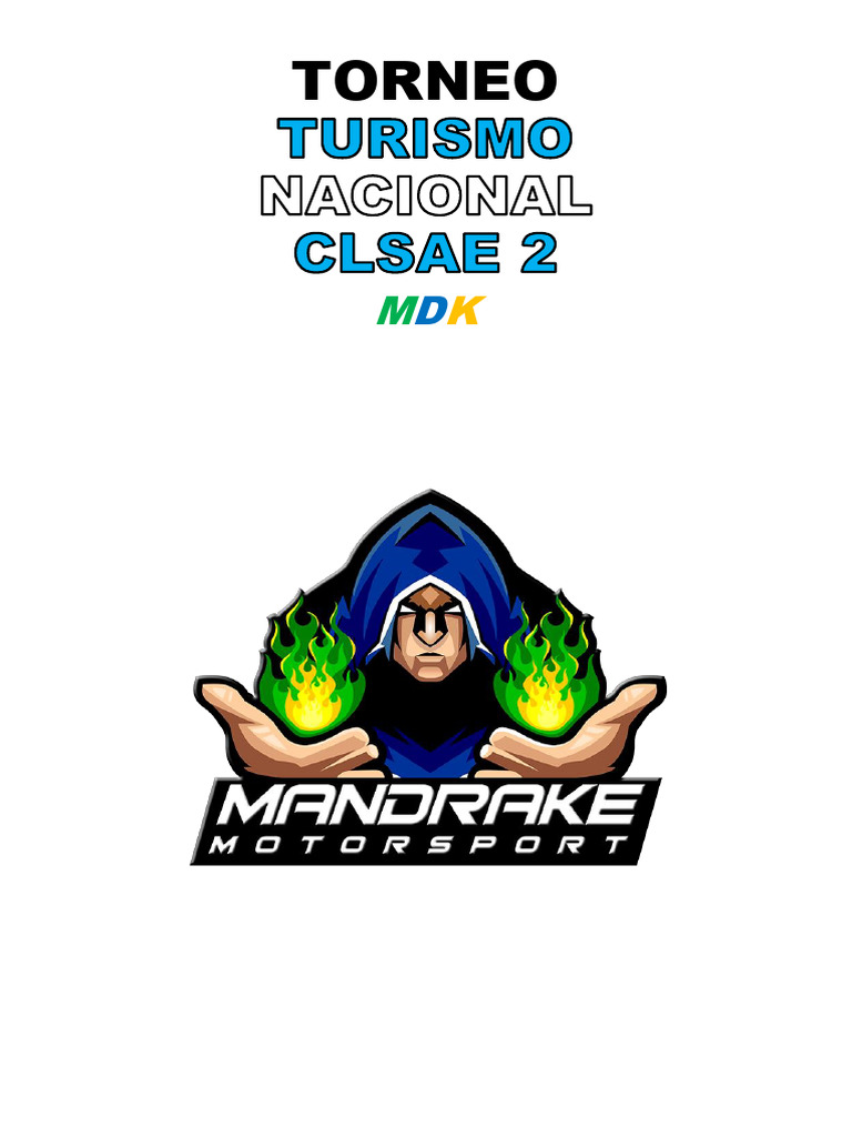 TN CLASE 2 MDK Reglamento Definitivo | PDF | Neumático | Estilos de carrocería