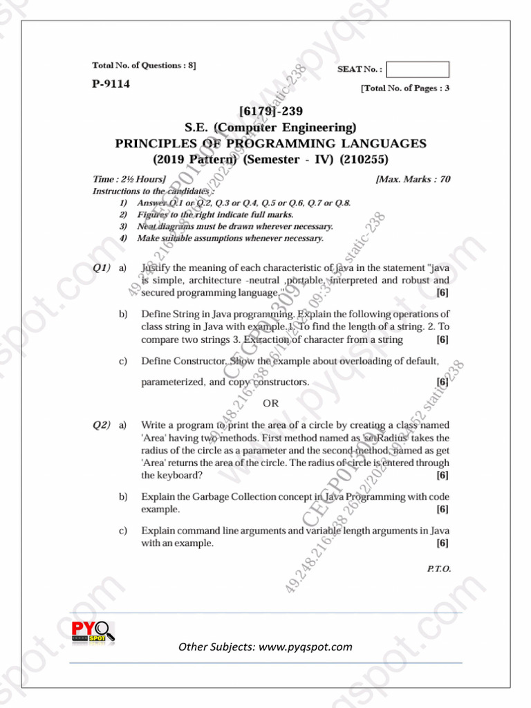 BEST PPL SOLVED 2023 NOV DEC Pyqspot | PDF