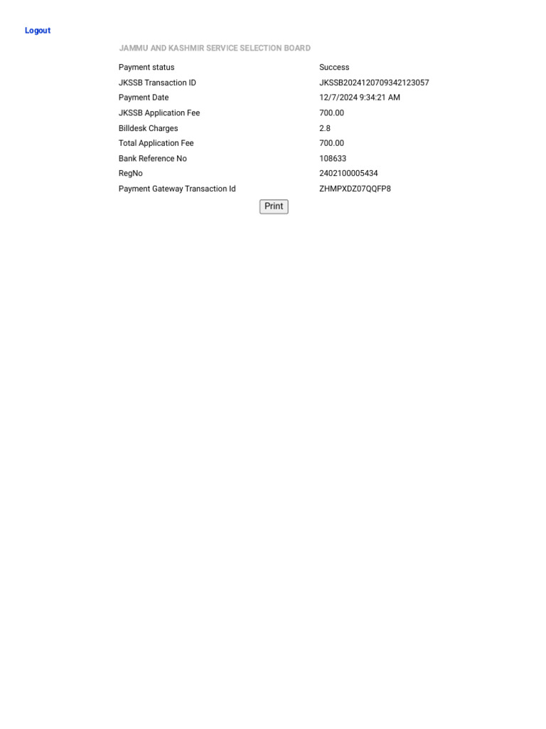 E Receipt | PDF