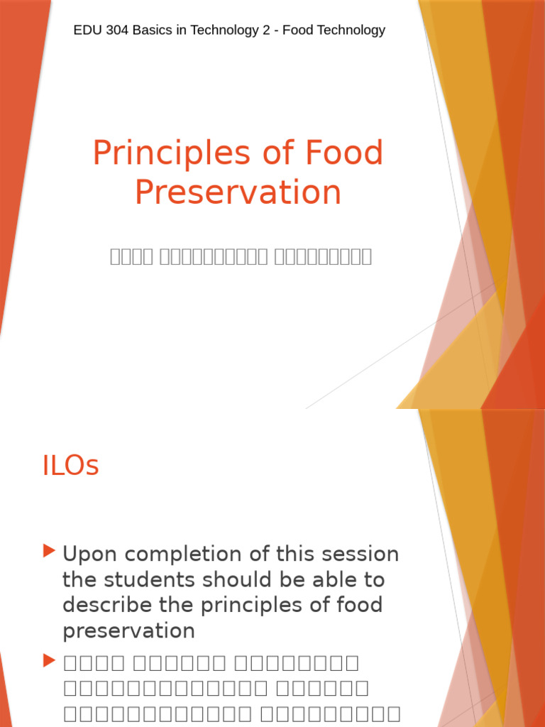 Food Preservation New | PDF