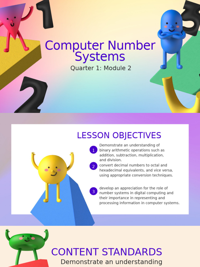 (Ict) Computing Number System | PDF | Bit | Numbers