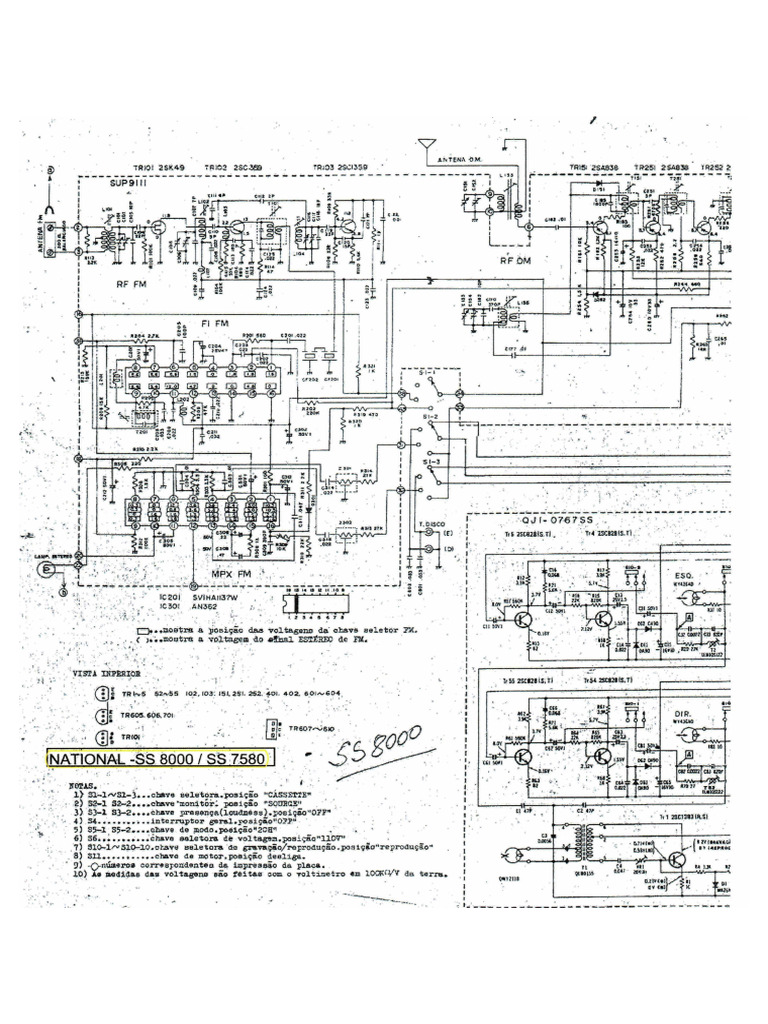 National SS 8000 | PDF