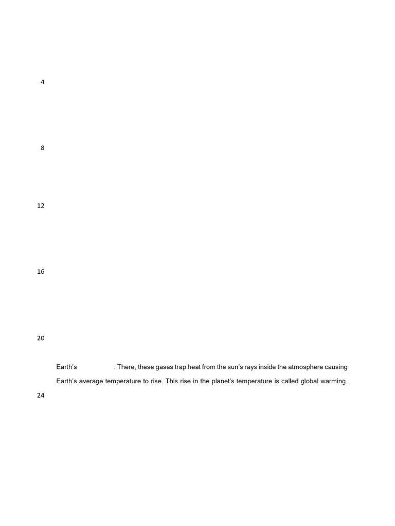 01. Climate and Weather TEXT | PDF | Climate Change | Climate