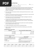 5XSST Handout | PDF | Geriatrics | Physical Therapy