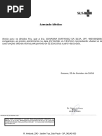 Atestado Médico para Uso de Piscina | PDF