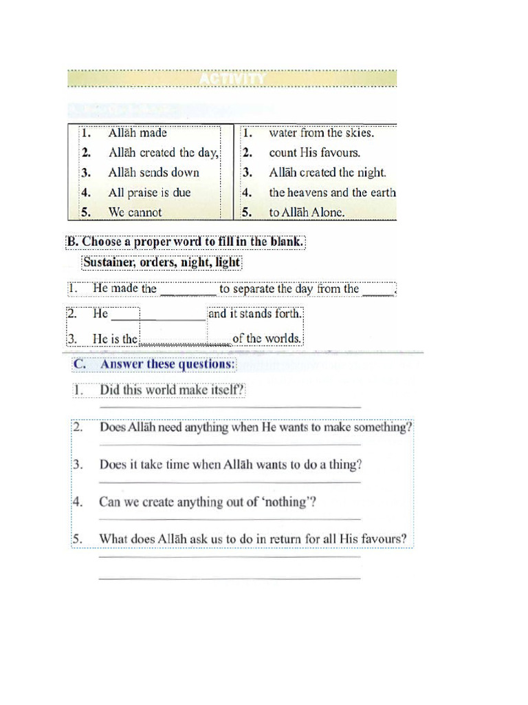 Islamic Study-2 | PDF